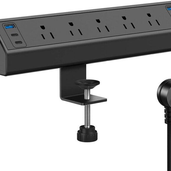 Other | Desk Clamp Power Strip Usb C4w Total Fast Charging Station4 Pd ...